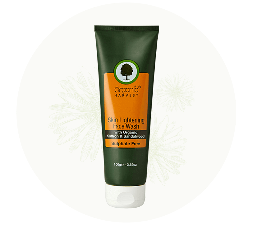 Organic face washes store